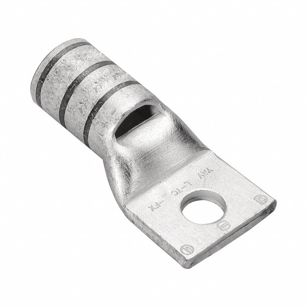 #10 Stud Size, 6 AWG – 6 AWG For Wire Sizes, Compression Lug - 895M04 ...
