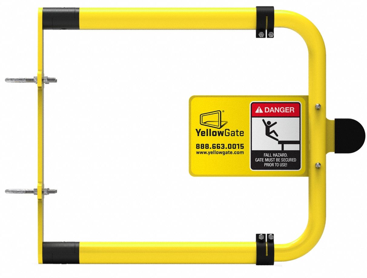 ERECTASTEP, Aluminum, For 21 in to 36 in Opening Wd, Self-Closing ...