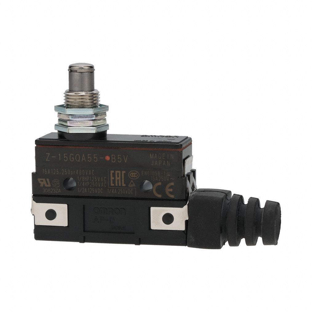 Snap Action Switches - 878VP5|Z-15GQA55-B5V - Grainger
