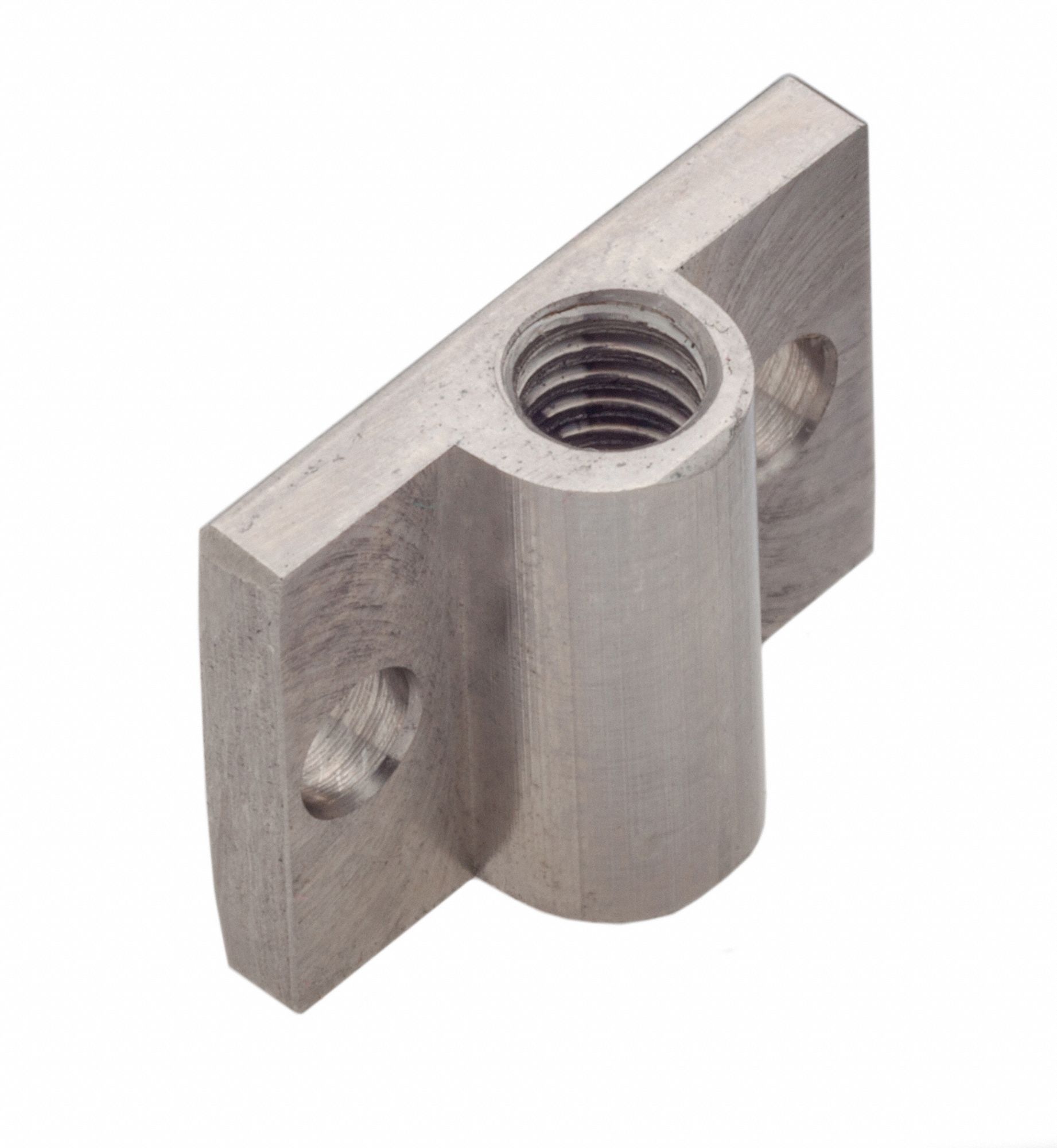 Stainless Steel, For #8-32 Thread, Spring Plunger Mounting Base ...