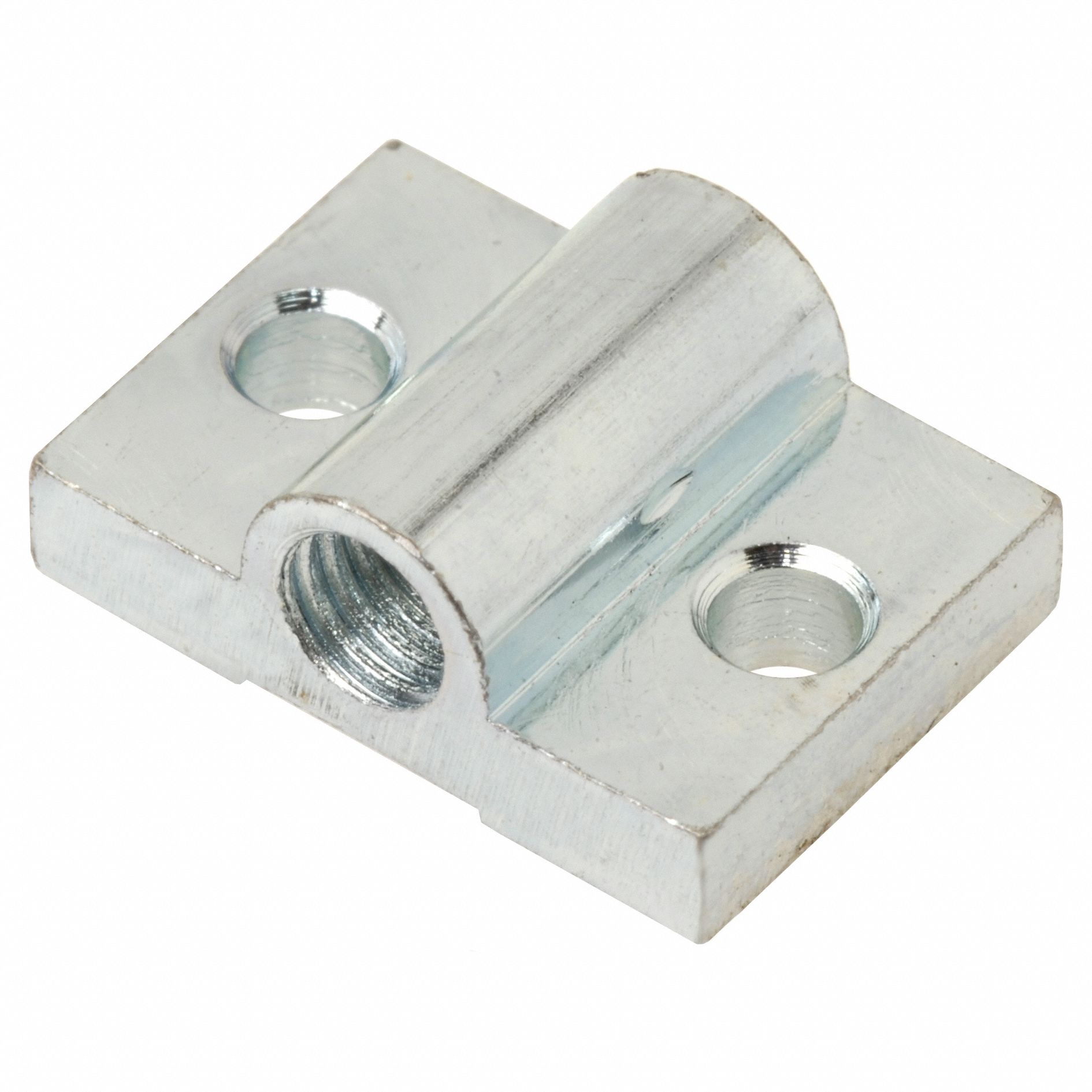 Steel, For #10-32 Thread, Spring Plunger Mounting Base - 45GE61|Z0378 ...