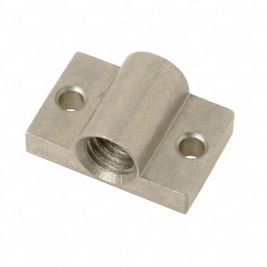 Stainless Steel, For 5/16"-18 Thread, Spring Plunger Mounting Base ...