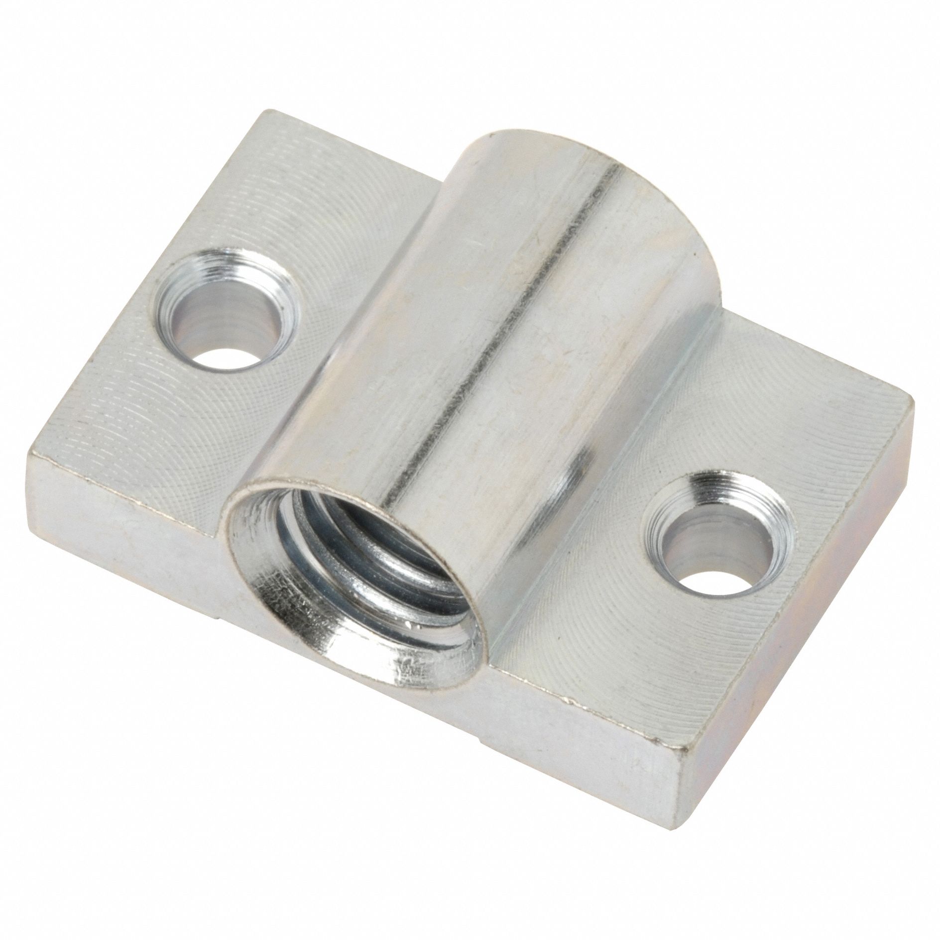 Steel, For 5/16"-18 Thread, Spring Plunger Mounting Base - 45GE63|Z0380 ...