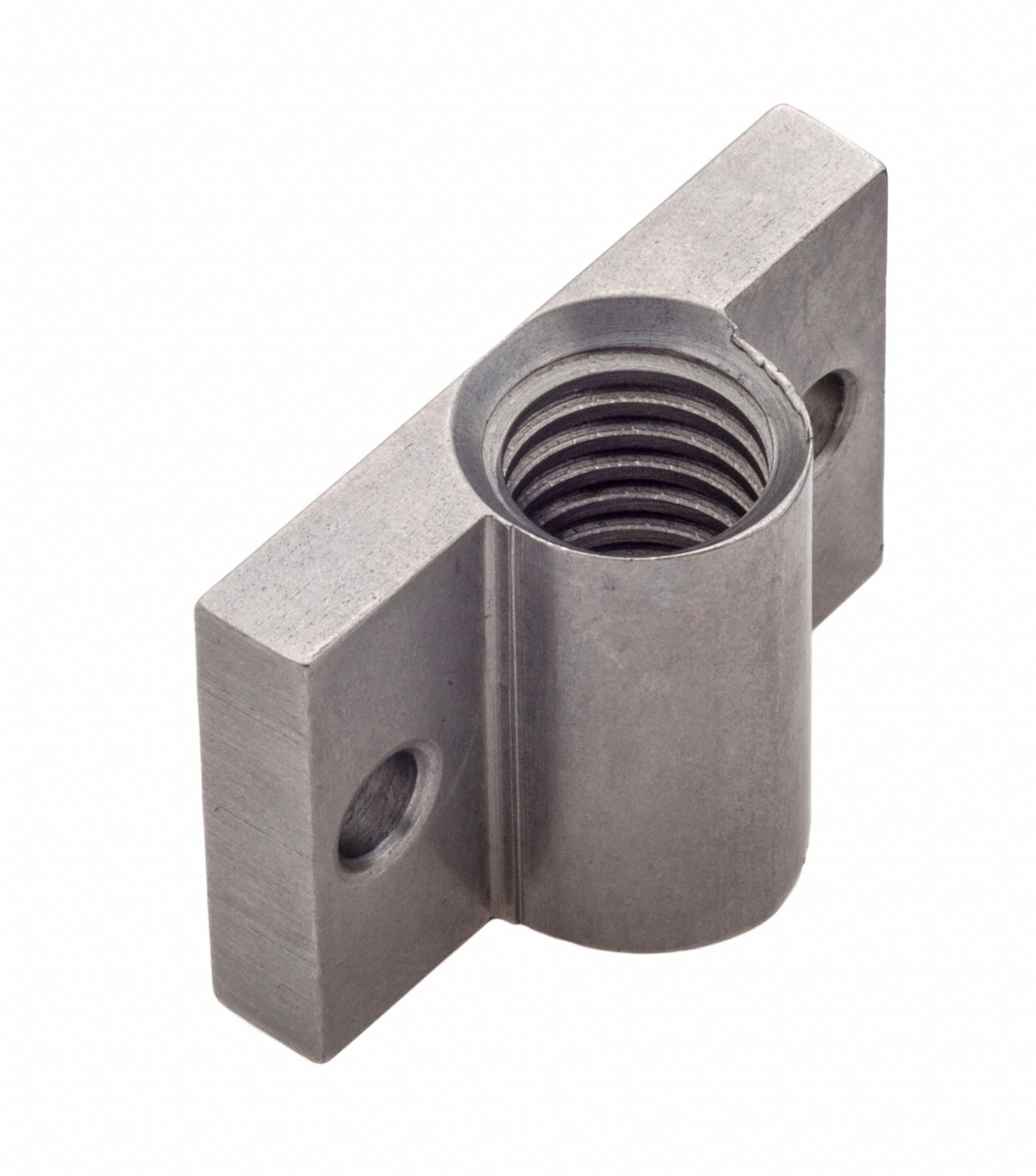 Stainless Steel, For 1/2"-13 Thread, Spring Plunger Mounting Base ...