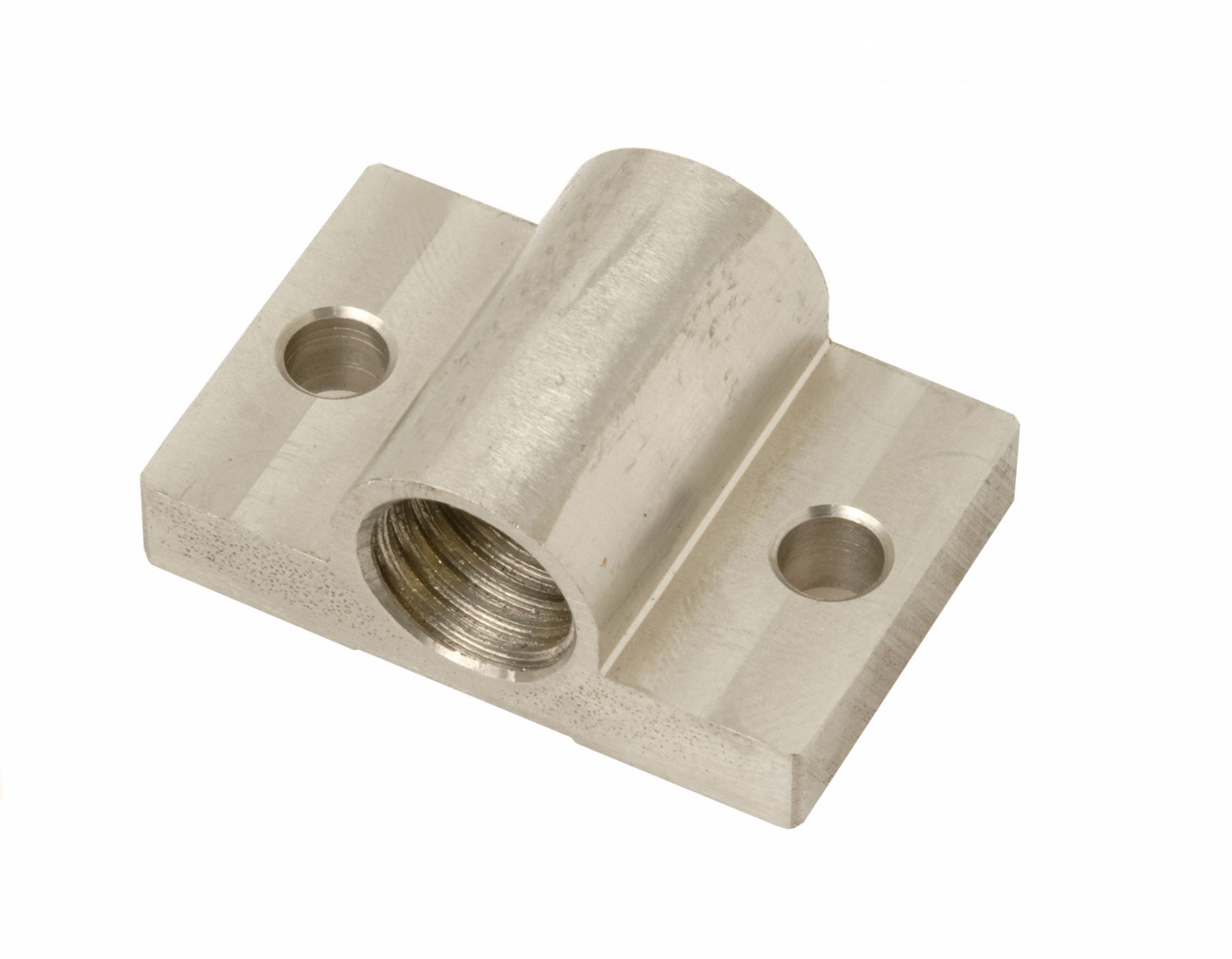 Stainless Steel, For 5/8"-11 Thread, Spring Plunger Mounting Base ...