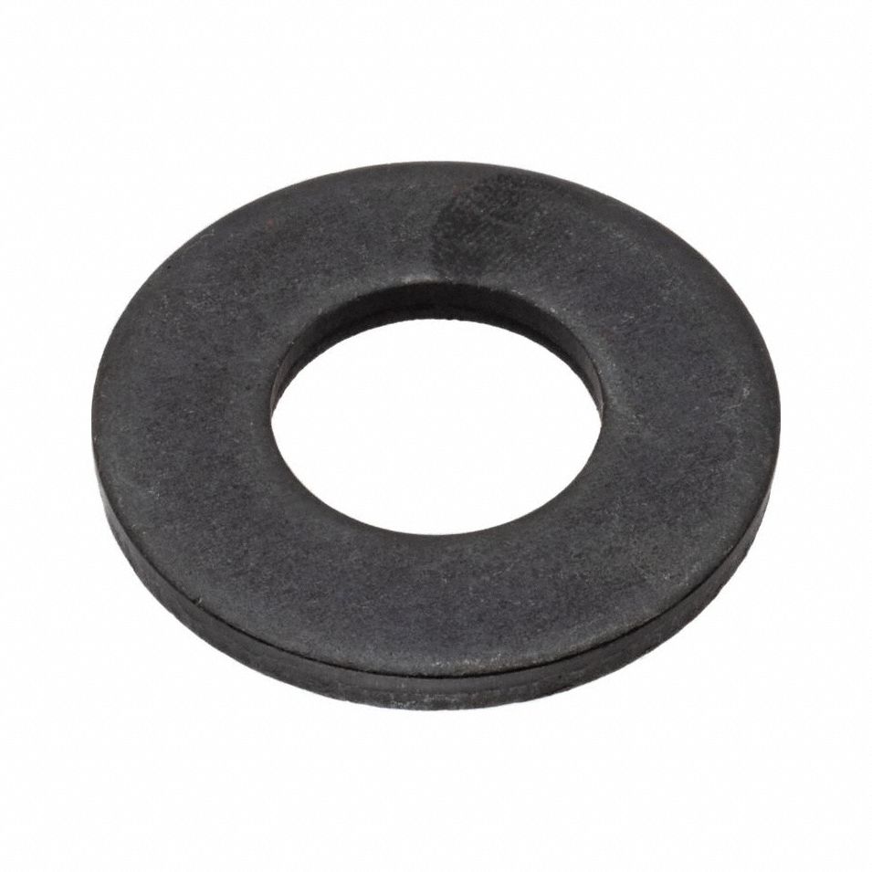18-8, Black Oxide, Flat Washer - 895C53|Z9100SS-BOX - Grainger