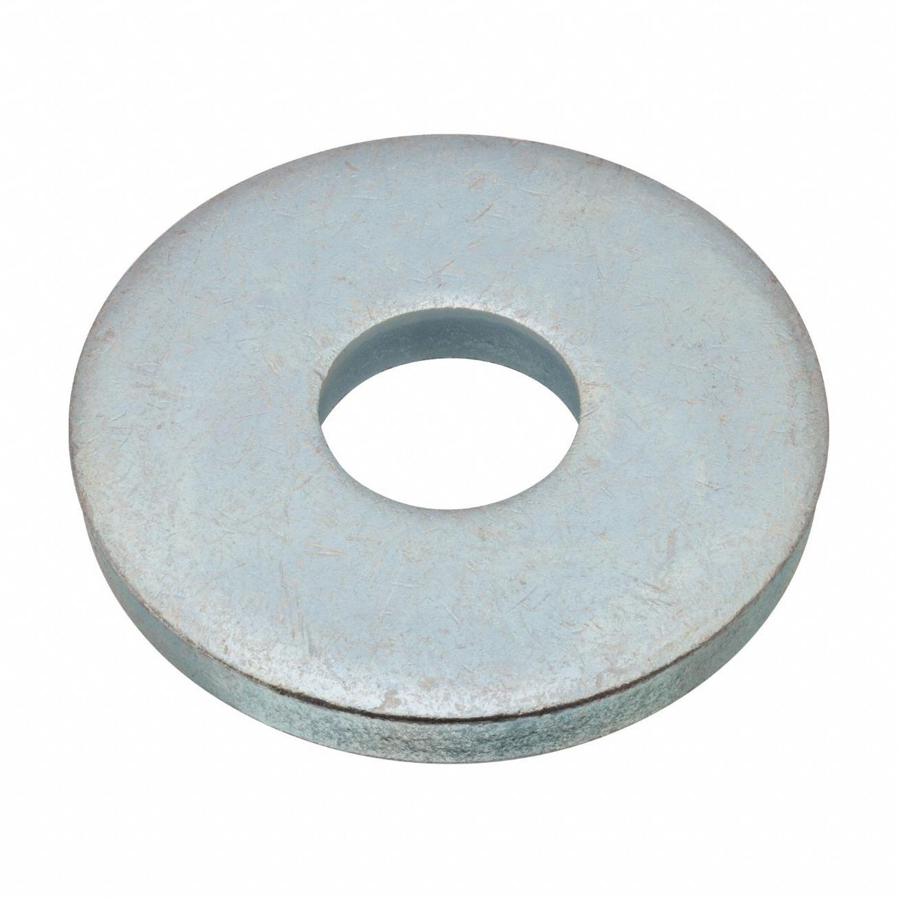 Steel, 1 1/4 in Screw Sz, Flat Washer - 895AW3|Z9675-A - Grainger