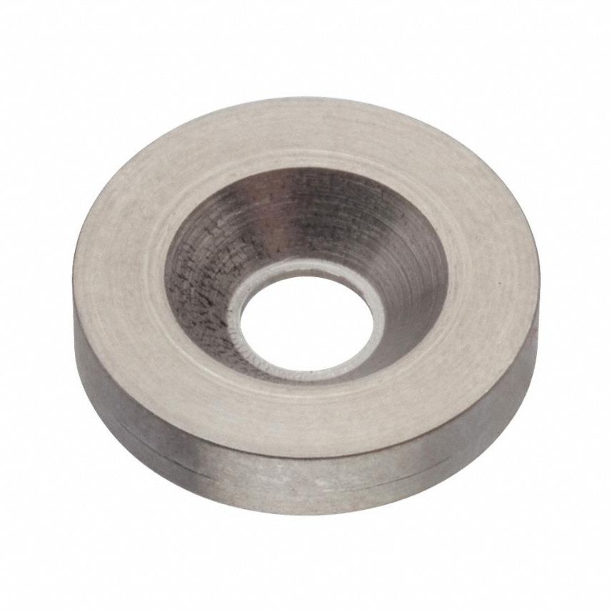 18-8, Stainless Steel, Countersunk Washer - 895AN8|Z9972-SS - Grainger