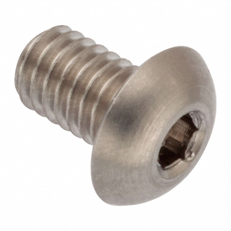 #8-36 Thread Size, 1/4 in Lg, Socket Head Cap Screw - 811XT4|ZBC174UNF ...