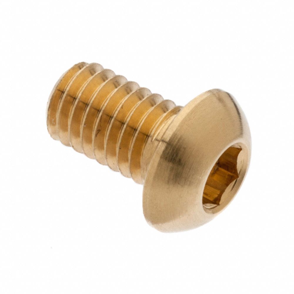 M6x1 Thread Size, 10 mm Lg, Socket Head Cap Screw - 811XX5|ZBC6X10BR - Grainger