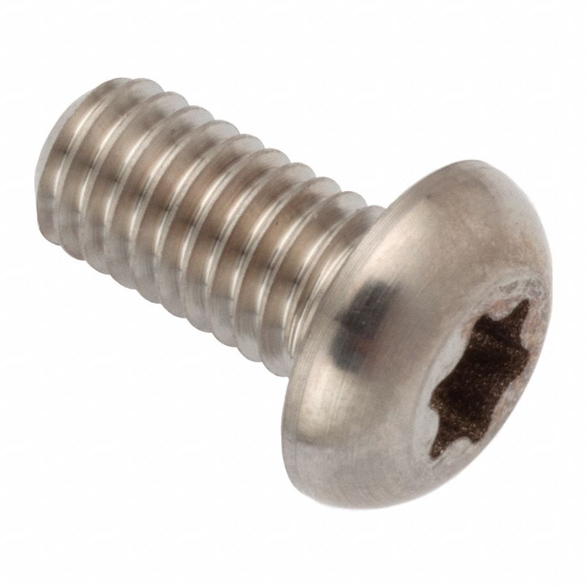 M5x0.80 Thread Size, 10 mm Lg, Machine Screw - 811WR1|ZBM5X10 - Grainger