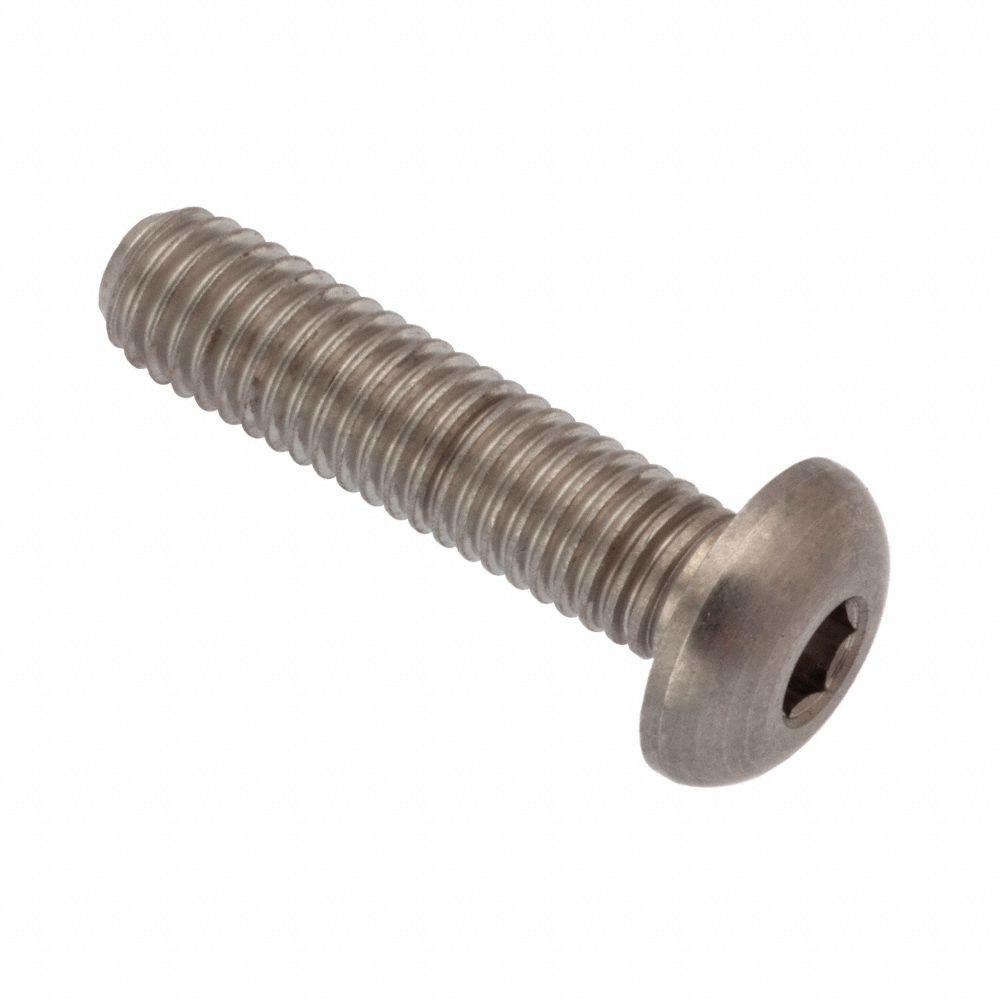 M5x0.80 Thread Size, 20 mm Lg, Machine Screw - 811YZ2|ZBM5X20LH - Grainger