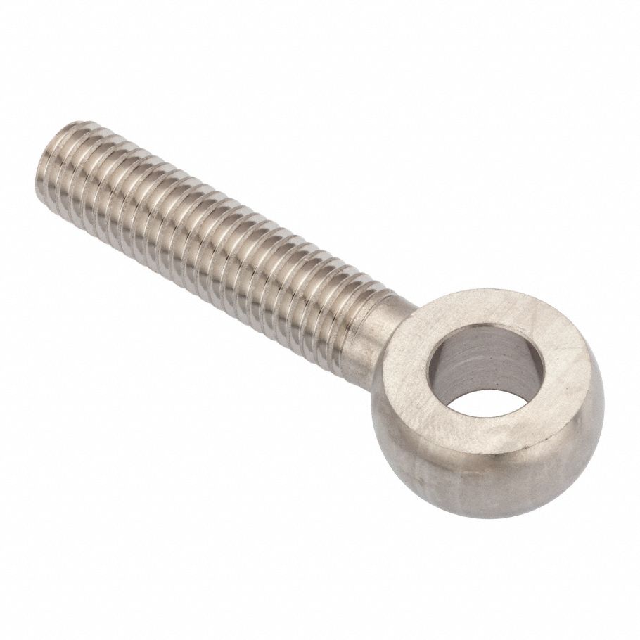 AMPG, Stainless Steel, Plain, Fixed Rod End - 817CX3|ZEB104 - Grainger