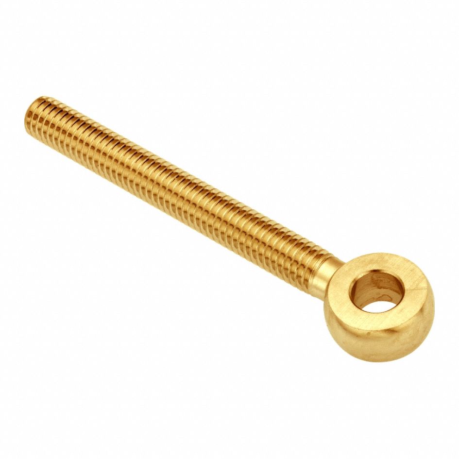 AMPG, Brass, Plain, Fixed Rod End - 817CY3|ZEB106-BR - Grainger