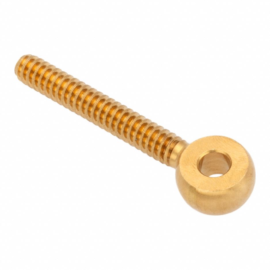 AMPG, Brass, Plain, Fixed Rod End - 817D26|ZEB12-BR - Grainger