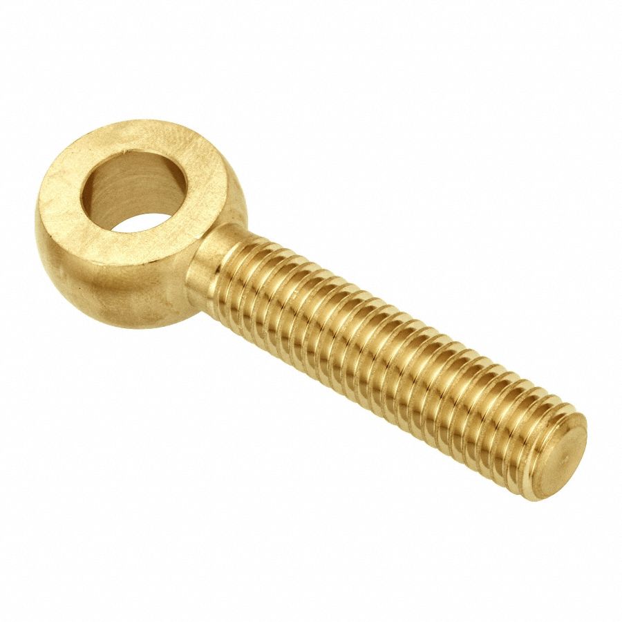 AMPG, Brass, Plain, Fixed Rod End - 817D18|ZEB126-BR - Grainger