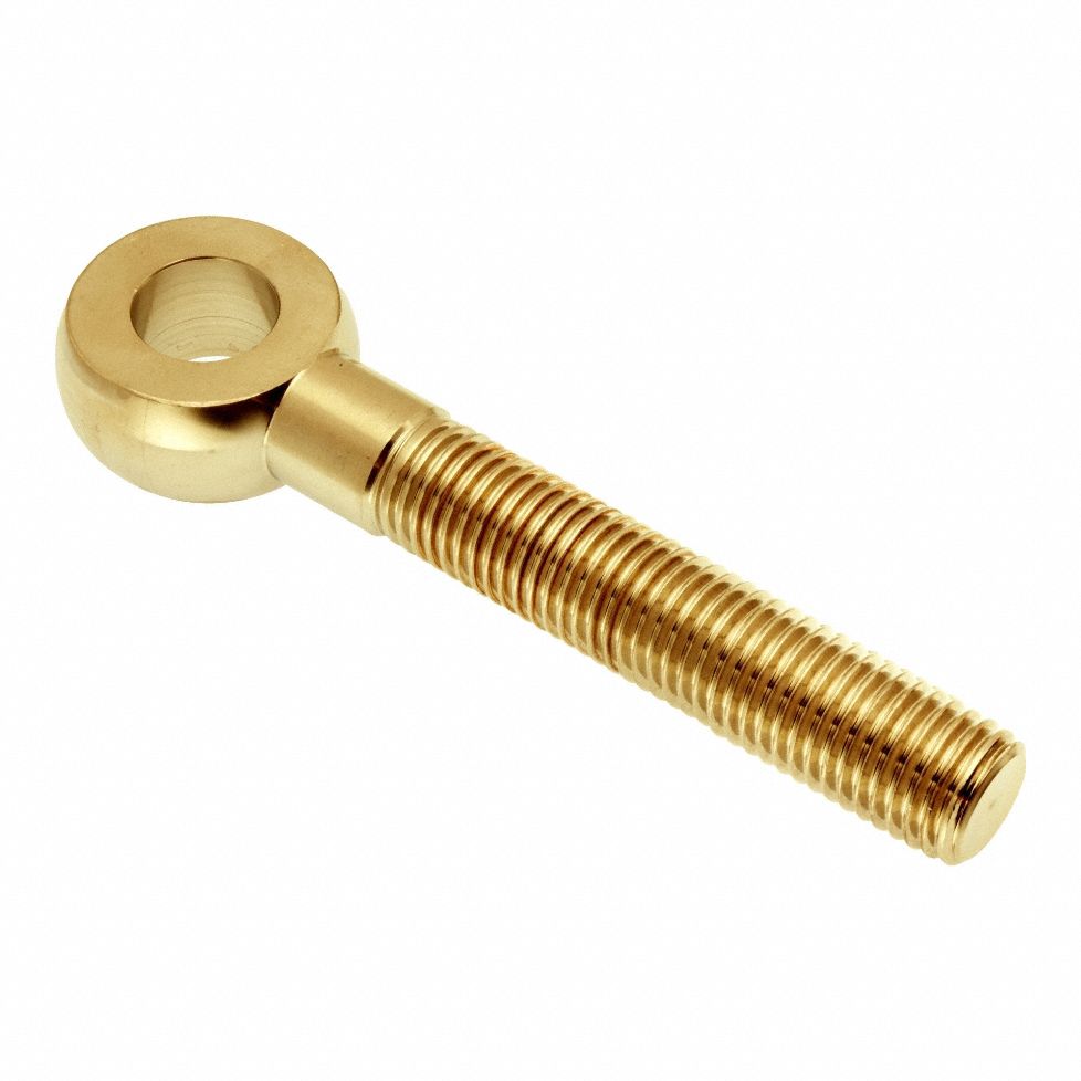 AMPG, Brass, Plain, Fixed Rod End - 817DE6|ZEB192-BR - Grainger