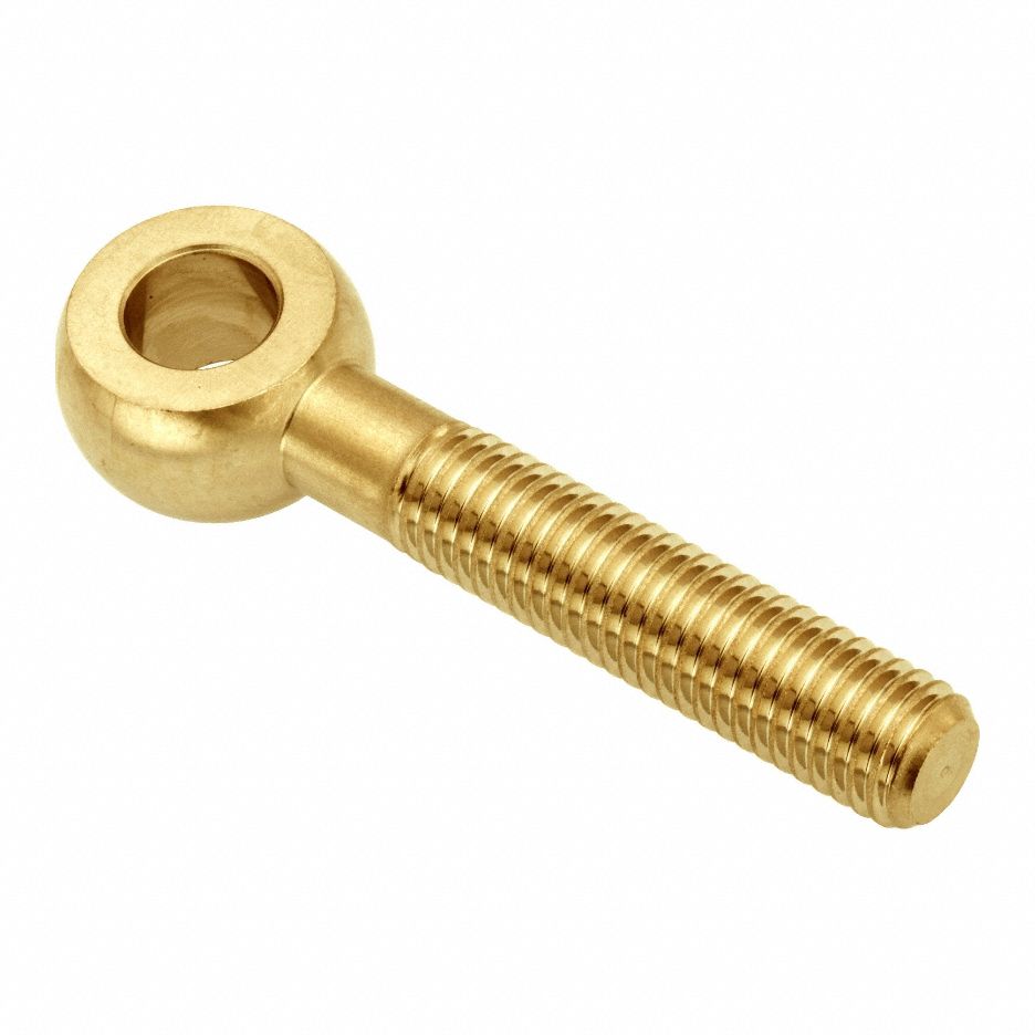 AMPG, Brass, Plain, Fixed Rod End - 817DF6|ZEB198-BR - Grainger