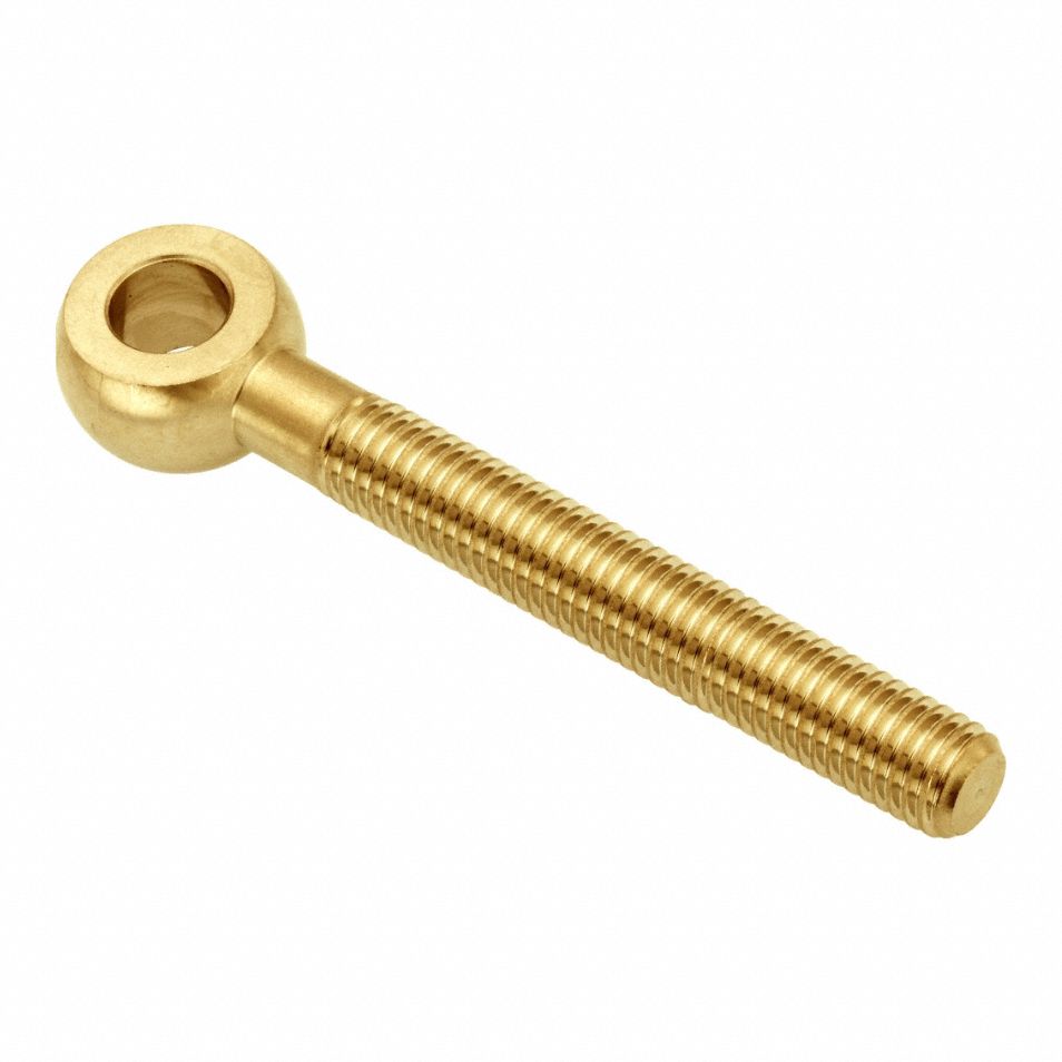 AMPG, Brass, Plain, Fixed Rod End - 817DG2|ZEB200-BR - Grainger