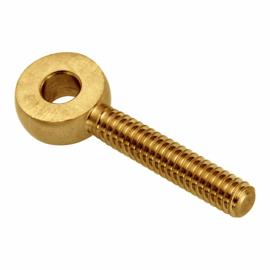 AMPG, Brass, Plain, Fixed Rod End - 817DM8|ZEB50-BR - Grainger