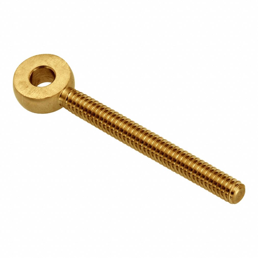AMPG, Brass, Plain, Fixed Rod End - 817DP8|ZEB56-BR - Grainger