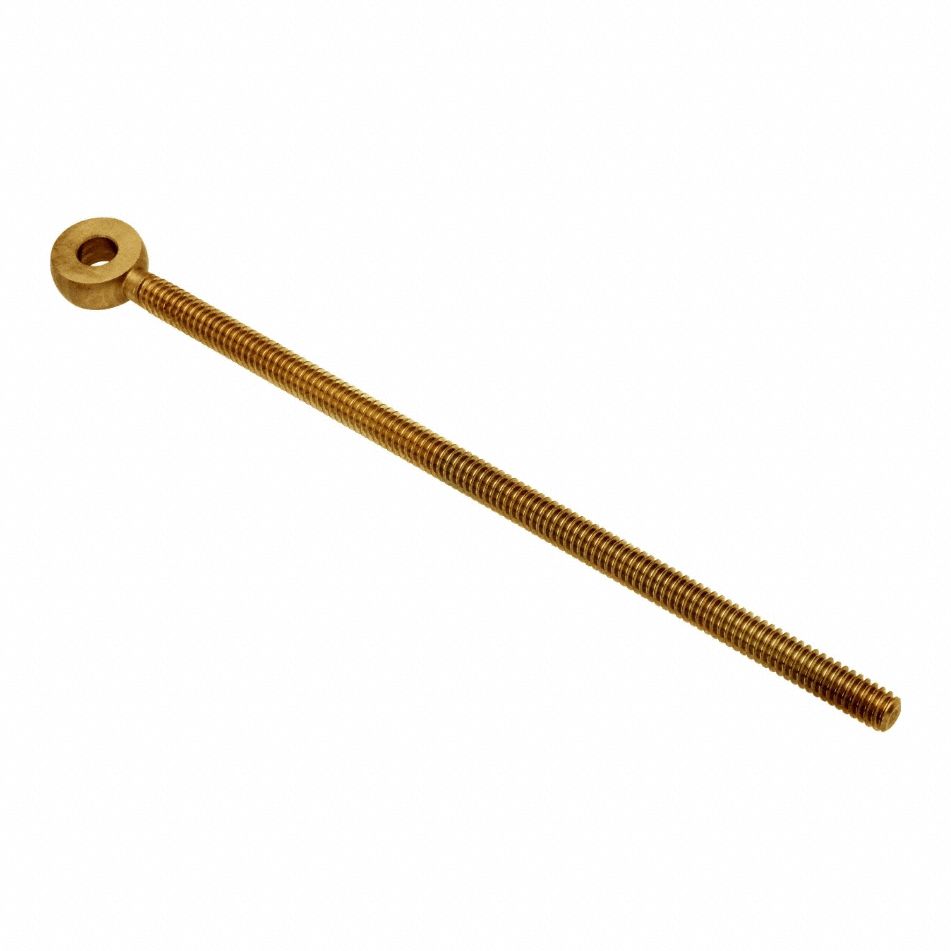 AMPG, Brass, Plain, Fixed Rod End - 817DT0|ZEB60-BR - Grainger