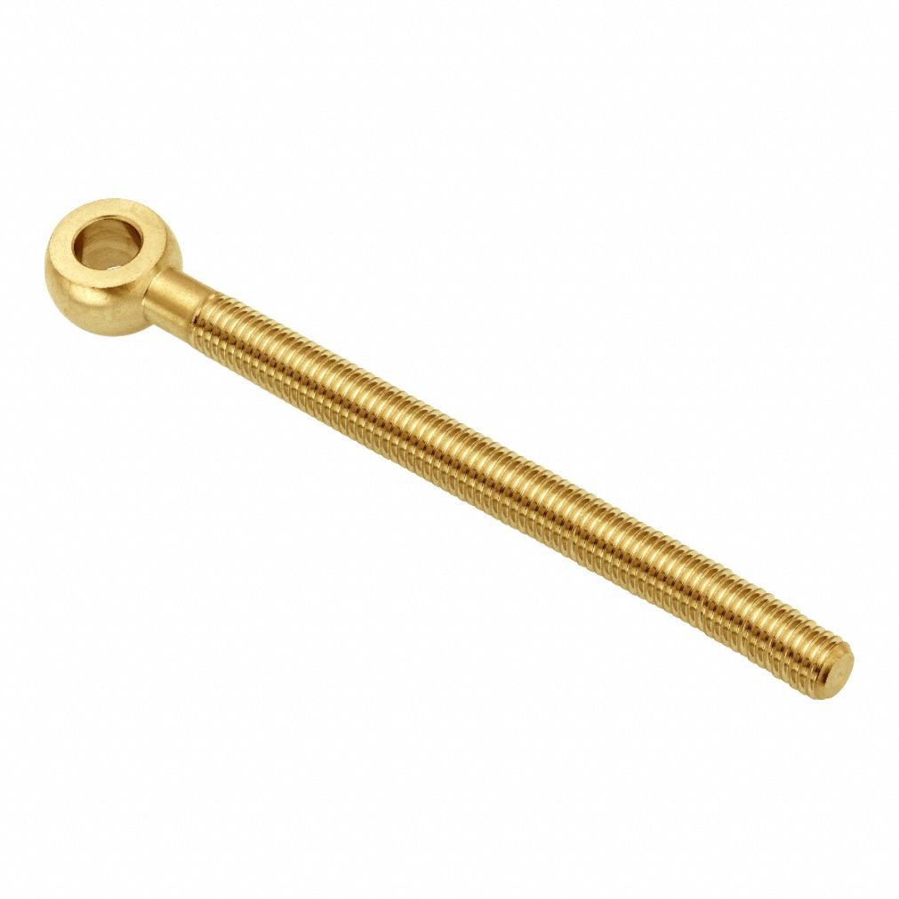 AMPG, Brass, Plain, Fixed Rod End - 817ET6|ZEBM16X150-BR - Grainger