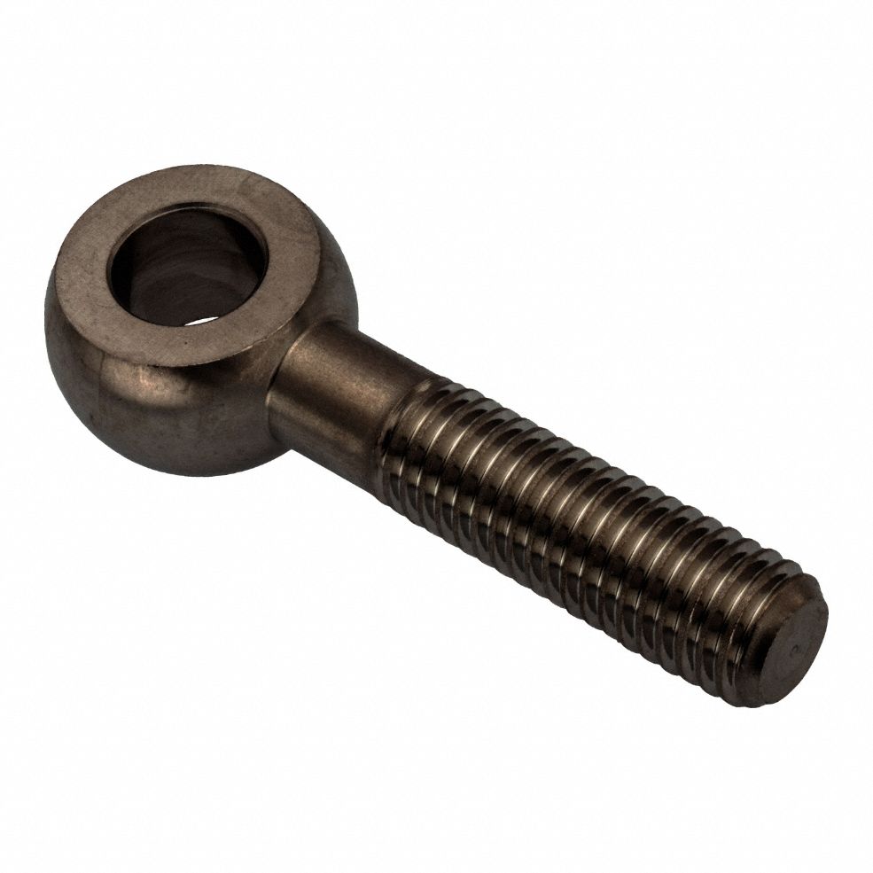 AMPG, Steel, Black Oxide, Fixed Rod End - 817F06|ZEBM20X80-STL-BX ...