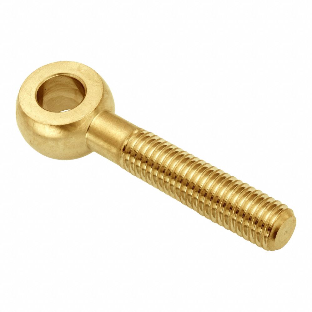 AMPG, Brass, Plain, Fixed Rod End - 817F22|ZEBM24X120-BR - Grainger