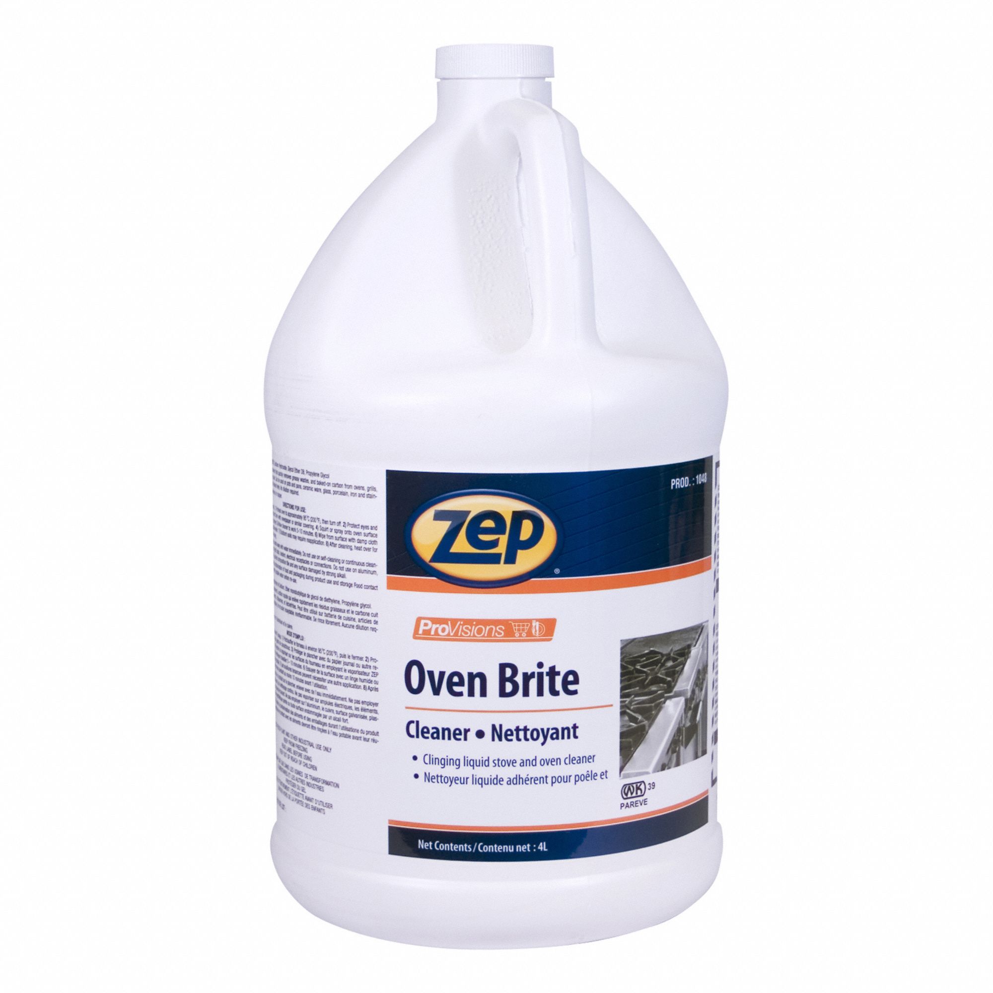 ZEP OVEN BRITE OVEN CLEANER, 4L JUG, MILD SCENT, LIQUID, BIODEGRADABLE ...