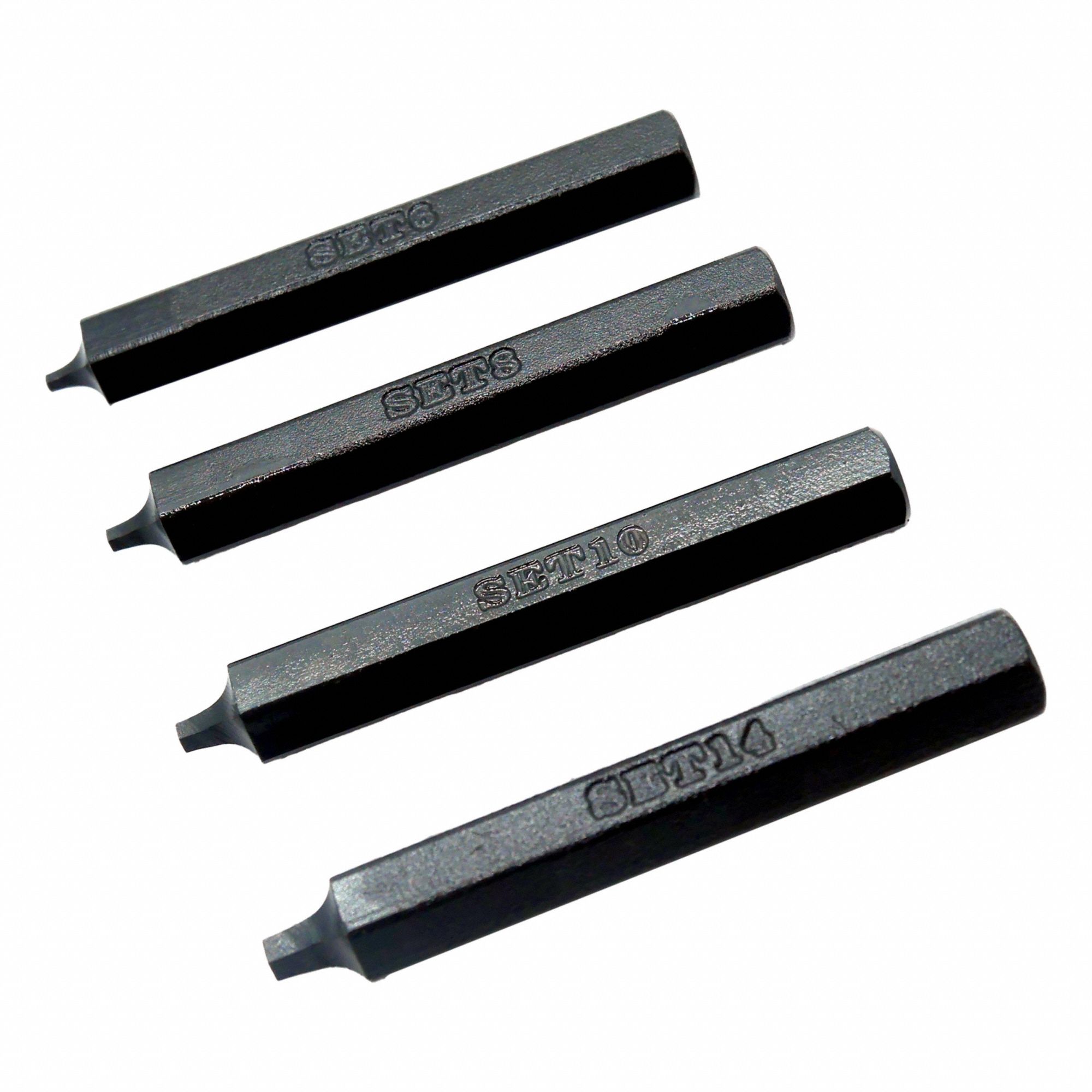 QUICK OUTS, 4 Pc, #6 to 1/4 in Capacity, Screw Extractor Set - 823WP3 ...