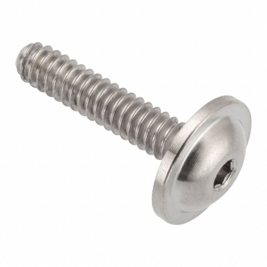 #4-40 Thread Size, 1/2 in Lg, Machine Screw - 811XZ5|ZFB110 - Grainger