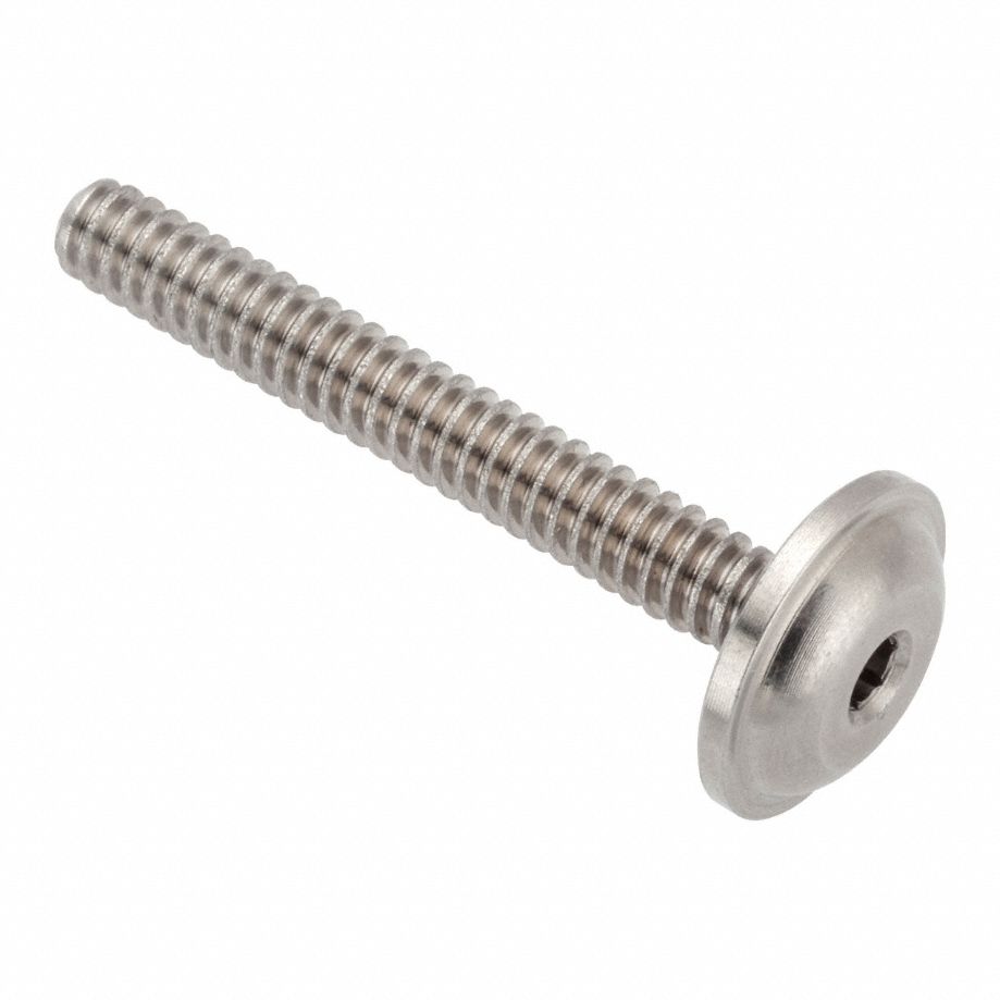 #6-32 Thread Size, 1 in Lg, Machine Screw - 811XZ9|ZFB133 - Grainger
