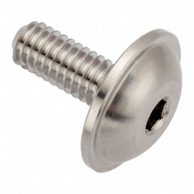 M4x0.70 Thread Size, 10 mm Lg, Machine Screw - 811Y14|ZFB4X10 - Grainger