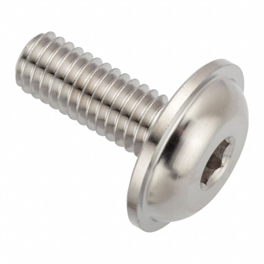 M6x1.00 Thread Size, 16 mm Lg, Machine Screw - 811Y31|ZFB6X16 - Grainger