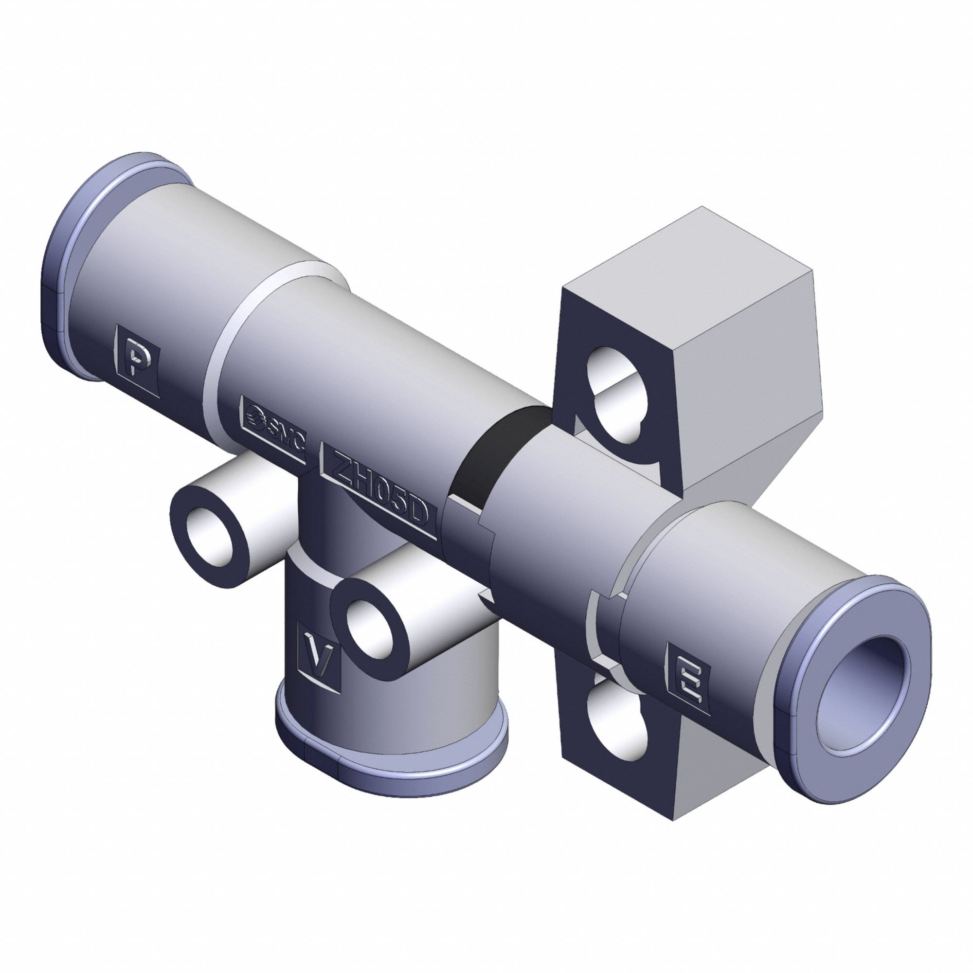 SMC, 13 lpm, 6 mm Push-to-Connect, Vacuum Generator - 2AC064|ZH05DLA-06 ...