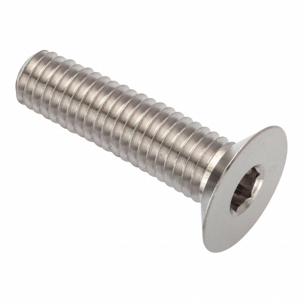 M10x1.5 Thread Size, 50 mm Lg, Socket Head Cap Screw - 811YL0|ZHF602M10X50 - Grainger