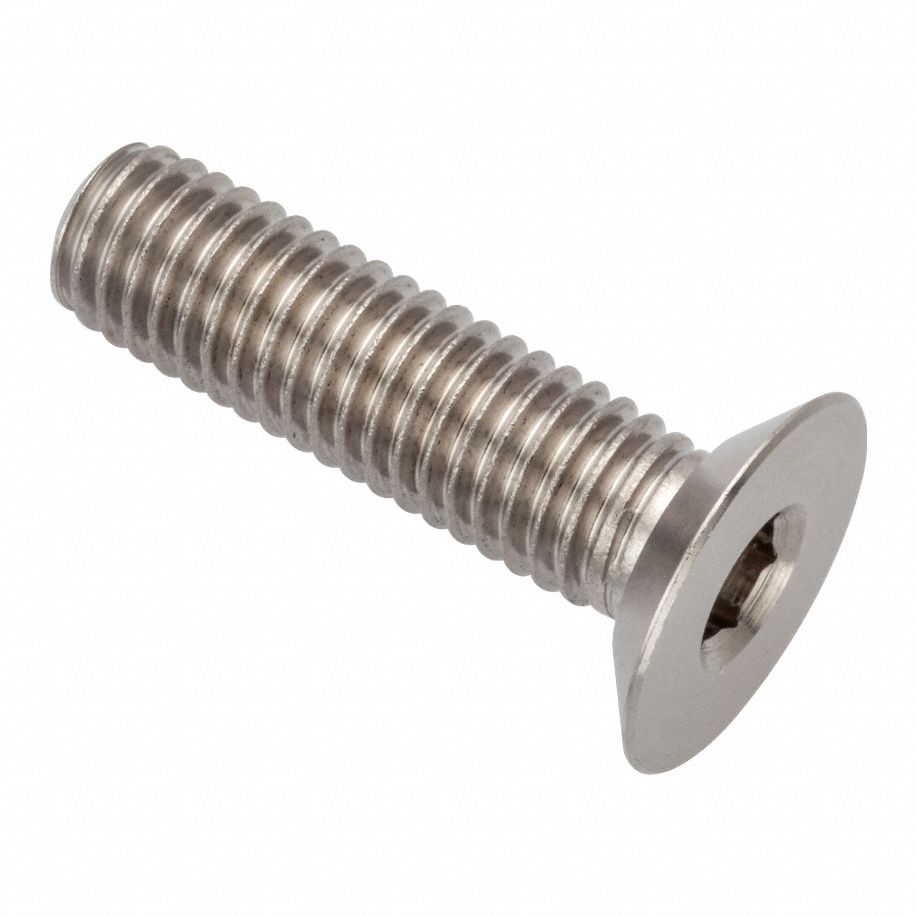 M8x1 Thread Size, 30 mm Lg, Socket Head Cap Screw - 811YT9|ZHF602M8X30 ...