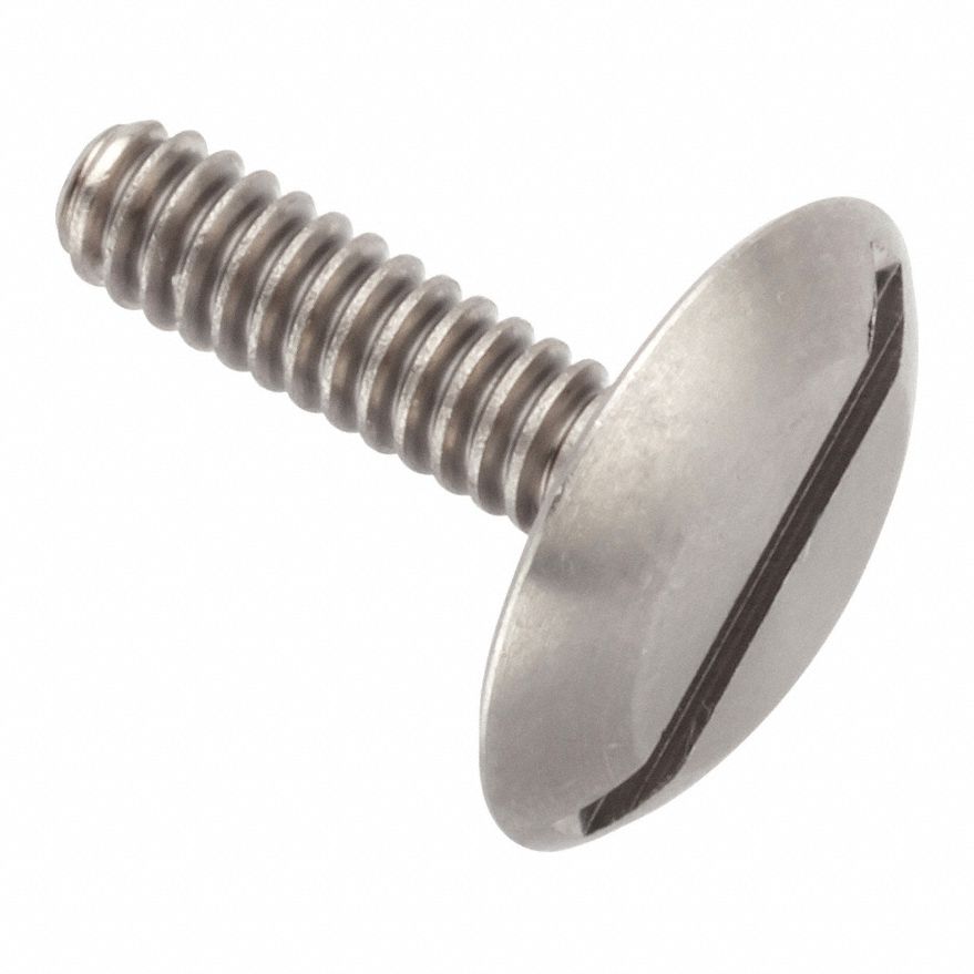 #6-32 Thread Size, 1/2 in Lg, Machine Screw - 811WH3|ZW1125 - Grainger