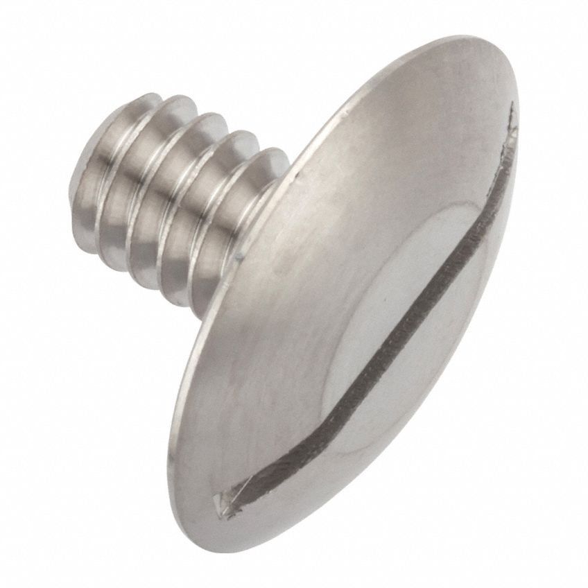 1/4"-20 Thread Size, 3/8 in Lg, Machine Screw - 811WF4|ZW1211 - Grainger