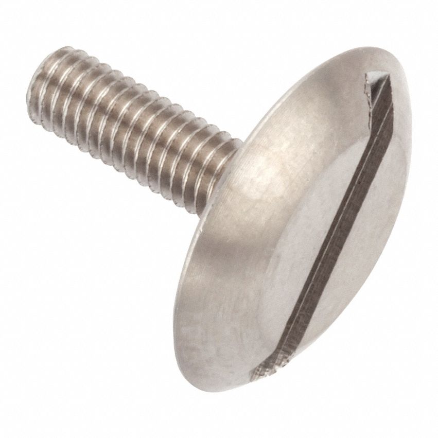 M3x0.50 Thread Size, 10 mm Lg, Machine Screw - 811WJ1|ZWM3X10 - Grainger