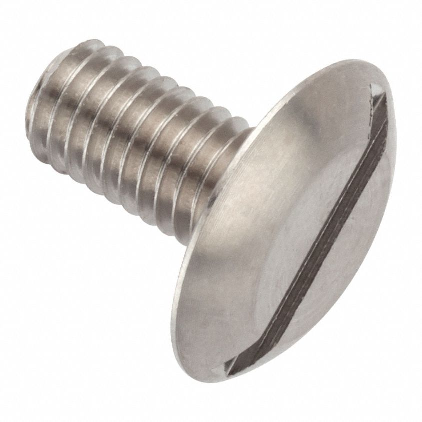 M5x0.80 Thread Size, 10 mm Lg, Machine Screw - 811WK1|ZWM5X10 - Grainger