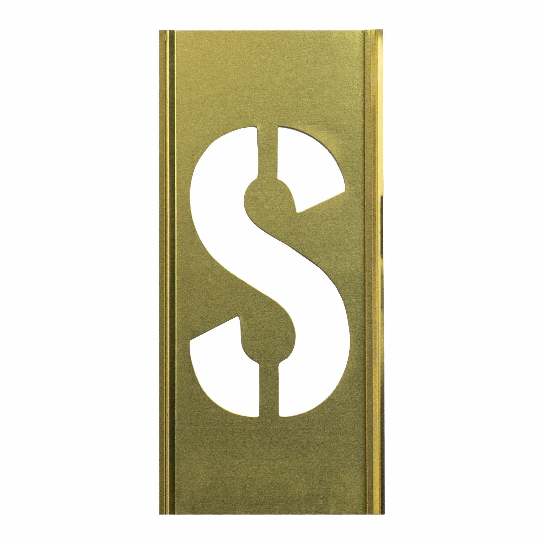 C.H. HANSON, S, 1 in Character Ht, Individual Stencil - 900H40|10008S ...