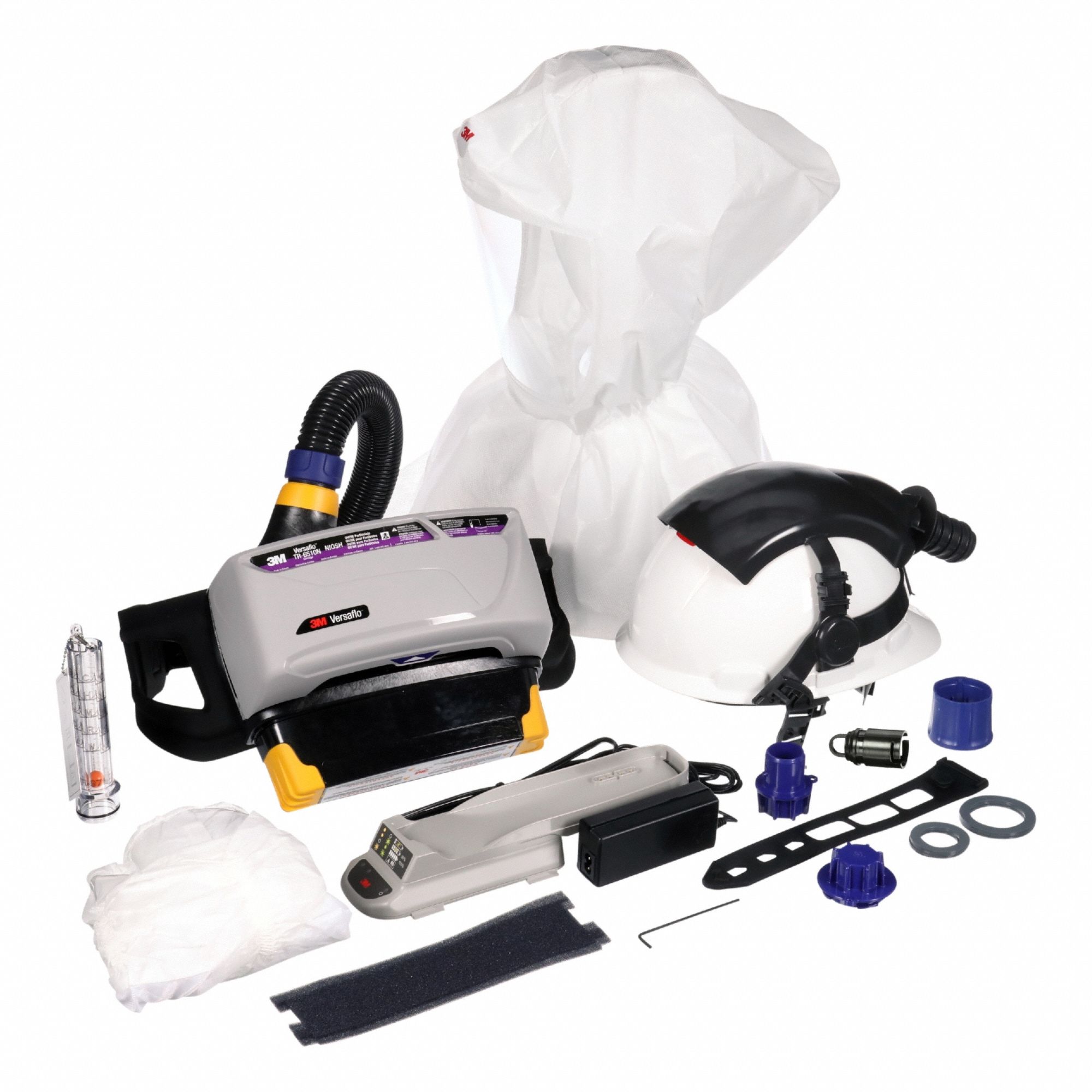 Hood with Hard Hat, Belt-Mount/Back-Mount, PAPR Kit - 852PZ4|TR-800-IHK ...