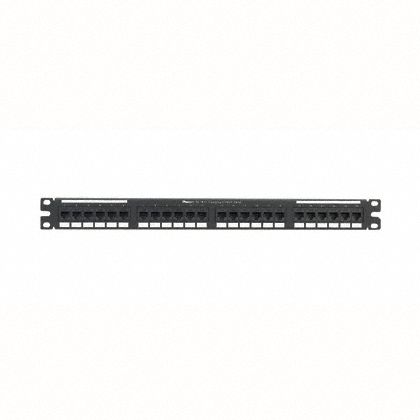PANDUIT, 24 Ports, 1 Rack Units, Patch Panel - 880FT1|NK6PPG24Y - Grainger