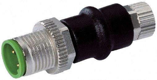 MURRELEKTRONIK, M12 3-Pole Male x M8 3-Pole Female, A, Circular ...