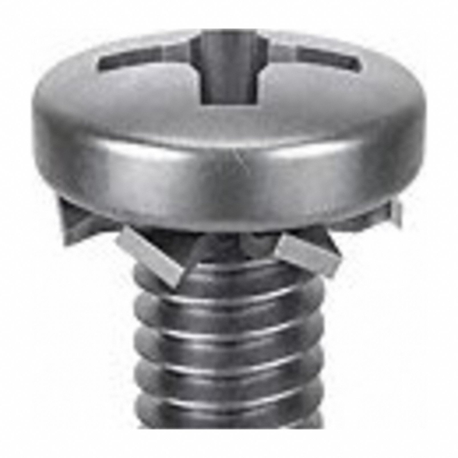 External Tooth, M6x1.00 Thread Size, SEMS Screw - 849AT7|1-MPE-6-20 ...