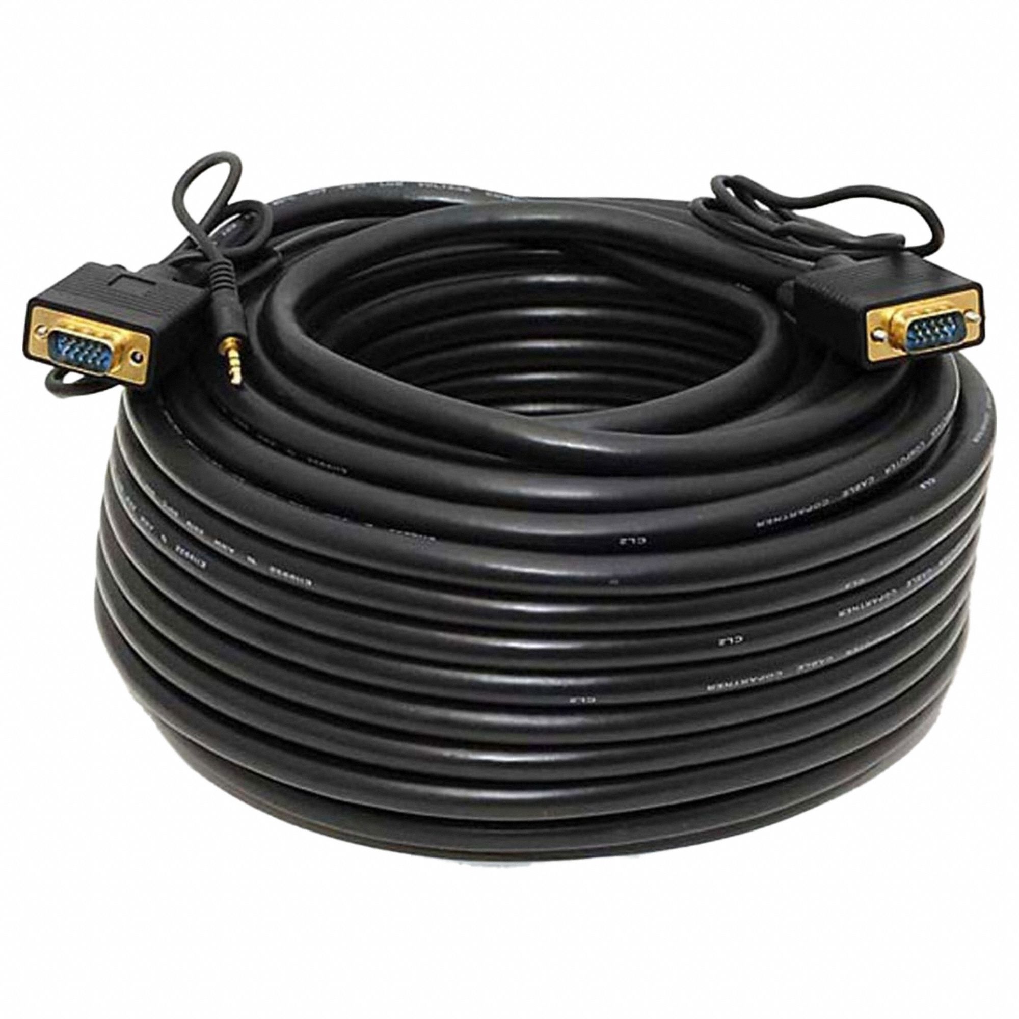 MONOPRICE, 100 ft Cable Lg, Shielded, Computer Video Cable - 5RGF2|5364 ...