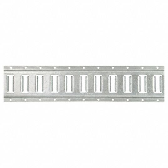 E-Track, 2 Mounting Holes, E-Track - 16V913|48117216000-GRA - Grainger