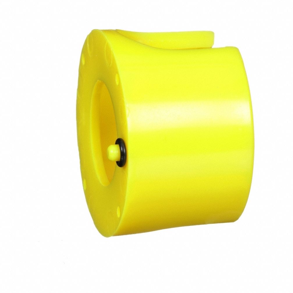 SCHNEIDER ELECTRIC, 30 mm Panel Mounting Hole Dia, Yellow, Pushbutton ...